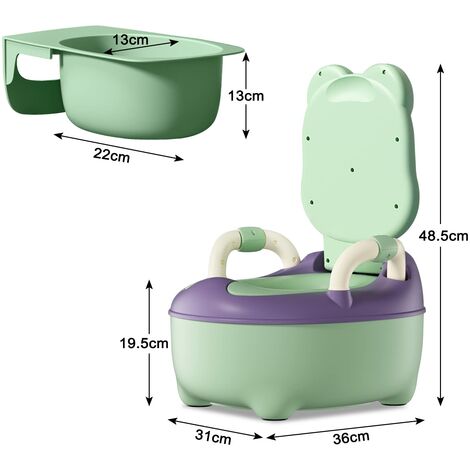 UISEBRT Pot pour enfants Pot pour enfants pour jeunes enfants Pot pour ...