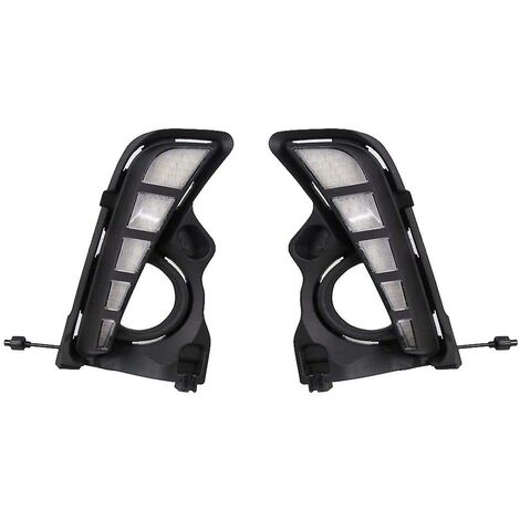 For 2017-2019 Car Led Drl Daytime Running Light Turn Signal Indicator ...