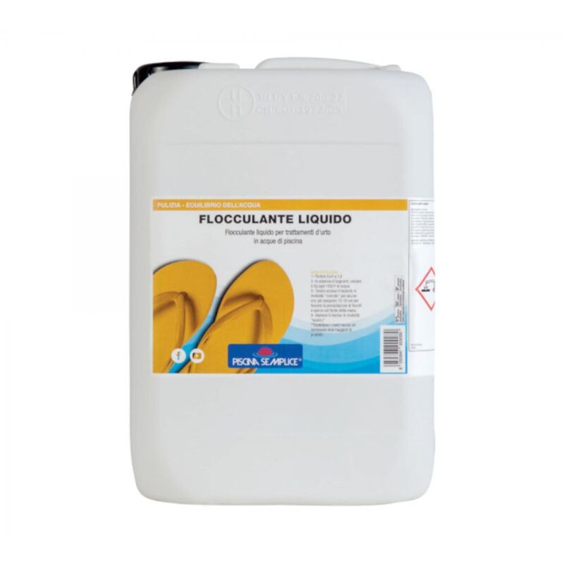 Flocculante Liquido Kg.10 Lapi Manutenzione Trattamento Acqua Piscina
