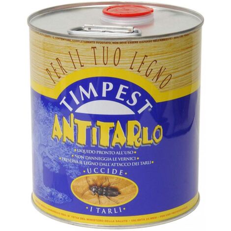 ANTITARLO LIQUIDO LT. 10 TIMPEST ANTI TARLI LARVE PER LEGNO