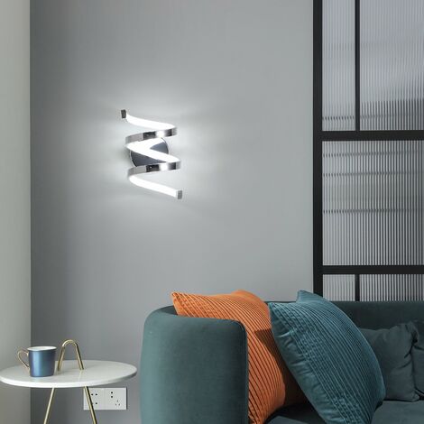 LED wall light, 18W Modern interior wall lamp, wall light 1440lm 6000k ...