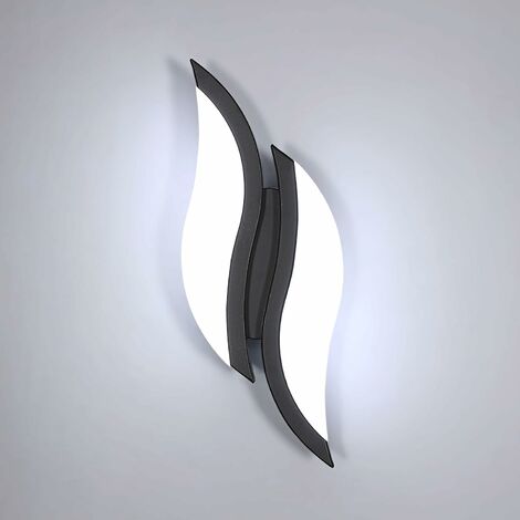 Goeco LED interior wall light, modern wall lamp 12w 2300lm, acrylic ...