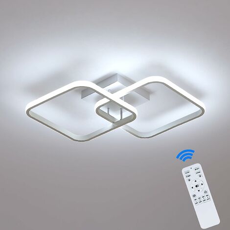 LED Ceiling Led Dimmable Modern Circle Carré Ceiling Lamp 3000k-6000k ...