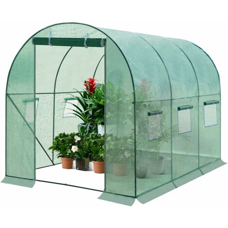 WOLTU Garden Greenhouse. Removable PE Cover 140gsm. Plant Shelter with ...