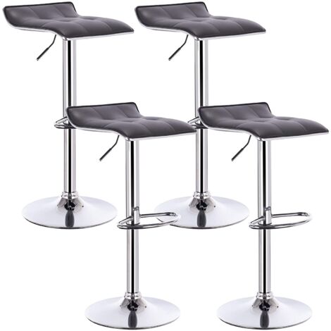 WOLTU bar stools 4 pcs Bar chairs Breakfast Dining stools for Kitchen ...
