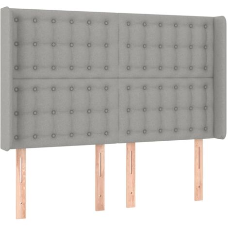 Tête de lit capitonnée design industriel pour grand lit adulte ...