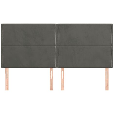Têtes de lit design industriel velours pour décoration chambre adulte ...