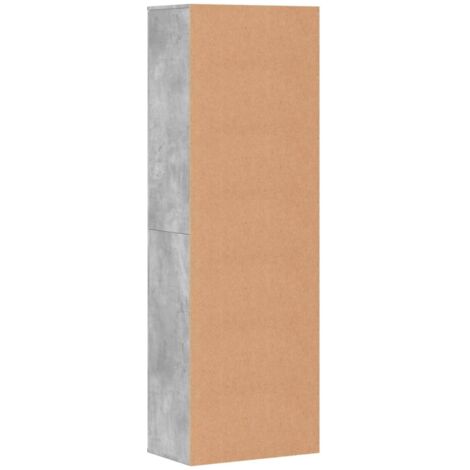 Buffet haut armoire rangement anti désordre meuble 60 cm de large ...
