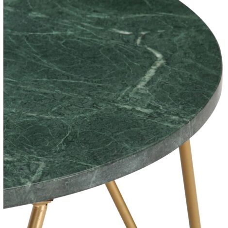 Table basse-Table Salon-Table d'appoint Vert 65x65x42 cm Pierre ...