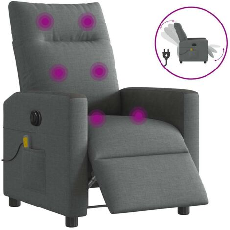 Fauteuil inclinable de massage électrique-Chaise de relaxation-Fauteuil ...