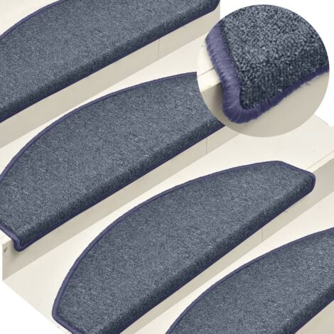 Tapis d'escalier 15 pièces-Moquette d'escalier-Tapis de marches 65 x 24 ...
