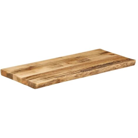 Dessus de table bord vivant-Plateau de Table de Remplacement 90x40x3,8 ...