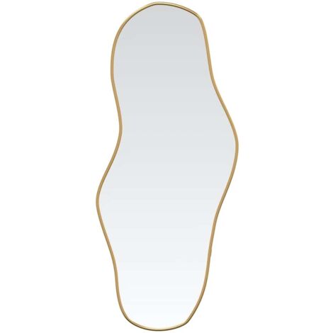 Miroir mural-Miroir Suspendu Doré 60x25 cm 737113