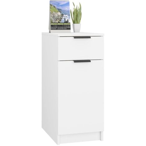 Armoire de bureau design moderne blanc en bois d'ingénierie robuste ...
