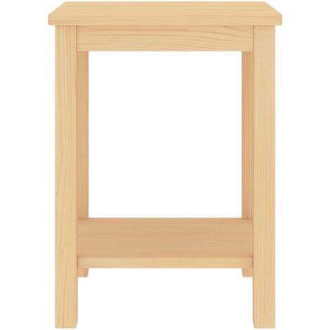Armoire de rangement en bois de pin massif style naturel BonneVie ...