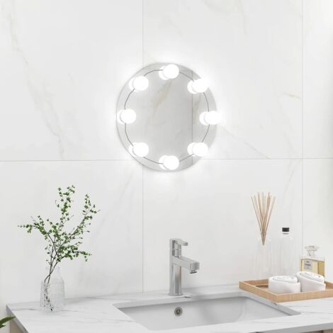 Miroir mural Style baroque - Miroir simple de salle de bain sans cadre ...