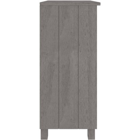 Meuble rangement pin massif pour éliminer le désordre buffet 85cm ...