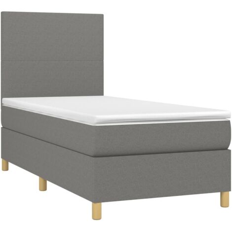 Sommier tapissier matelas LED pour en finir avec le mal de dos ...