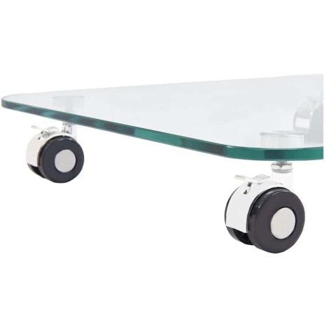 Table de salon moderne bout de canapé transparent design 92532 ...
