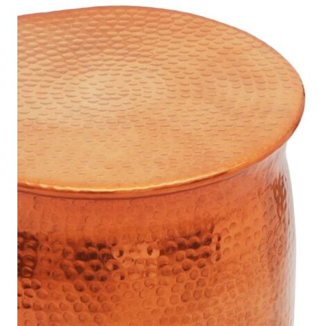 Table basse salon martelée design métal pour rompre la monotonie ...