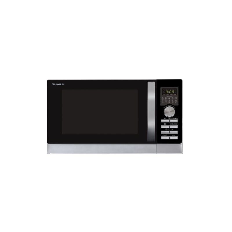 Sharp R843INW Microonde combinato 25L 900W Argento forno a microonde