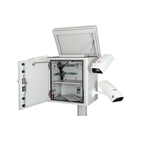 Armadi rack Link ARMADIO 19" 6U ESTERNO IP66 INSTALLAZIONE SU PALO CON ...