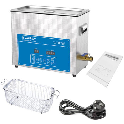 Swarey Ultraschallreinigungsgerät Ultraschallreiniger 6.5L Edelstahl ...
