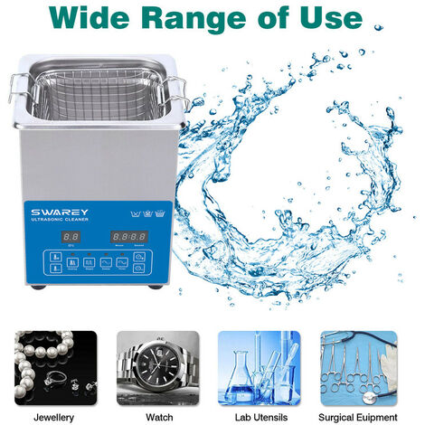 SWAREY 2.5L Ultraschallreinigungsgerät Ultraschallreiniger Ultraschall ...
