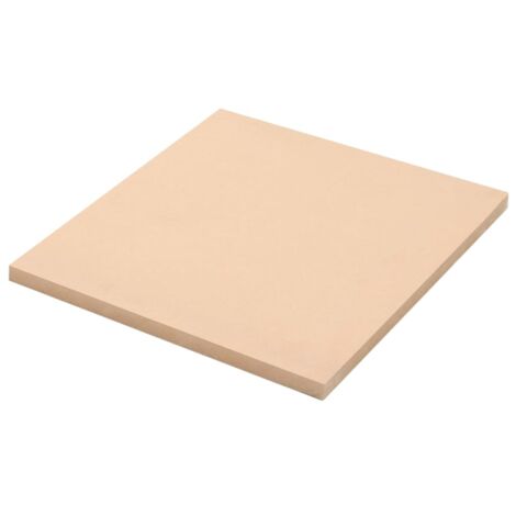 Plaques de MDF 2 pcs Carré 60x60 cm 25 mm vidaXL