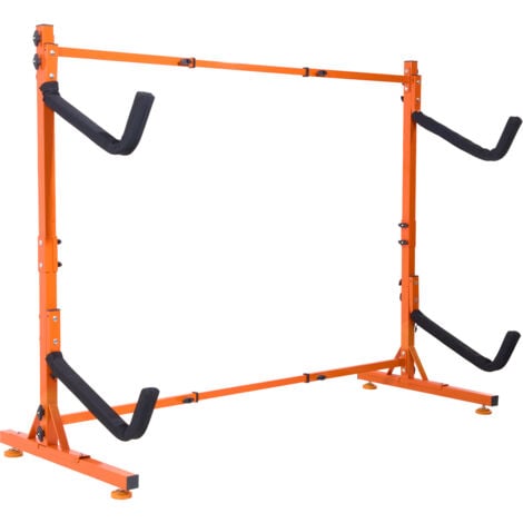 VEVOR Support pour Kayak Autoportant, Porte-kayak Capacite 2PCs Canoë ...