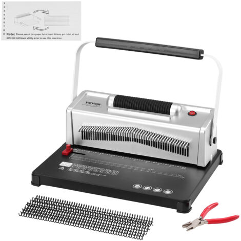 VEVOR Relieuse pour Format Lettre A4 A5, Machine a Relier Spirale ...
