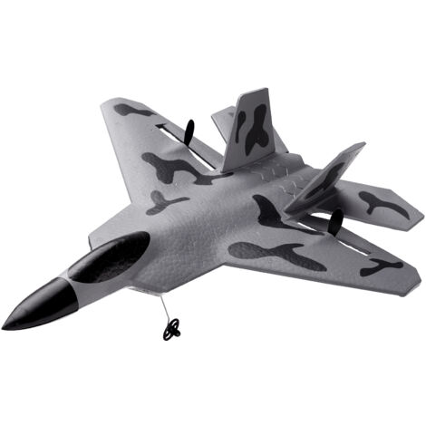 VEVOR Avion RC, avion telecommande a double canal 2,4 GHz avec ...