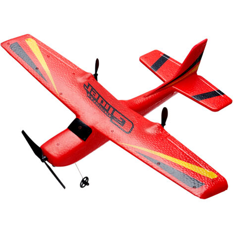 VEVOR Avion RC, avion telecommande a double canal 2,4 GHz, equipe deun ...