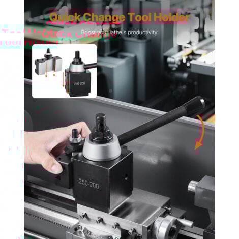 VEVOR Ensemble de poteaux deoutil a changement rapide, 6 pcs, porte-outil de tour, poteau ...