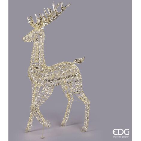 EDG Decoro Renna Stripes 1800Microled H.180 L.90 L.27 Ip44