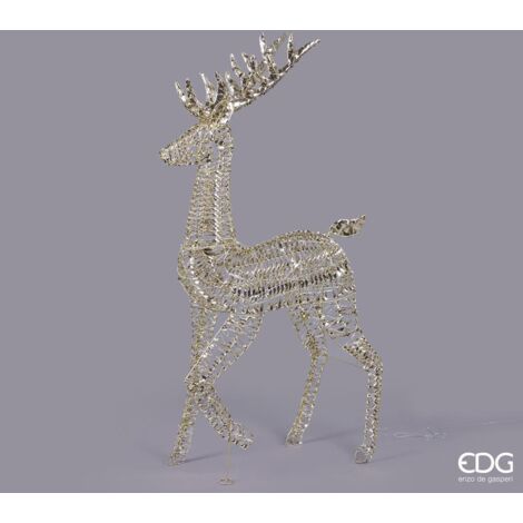 EDG Decoro Renna Stripes 1800Microled H.180 L.90 L.27 Ip44