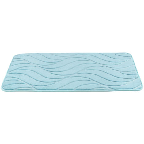 Tapis bain Memory F.50x80, Tropic turqu.