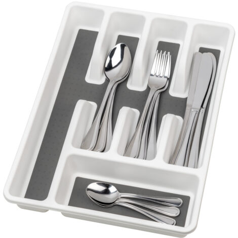 WENKO Range couverts pour tiroir avec 5 compartiments, Range Couvert ...