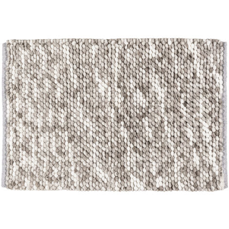 Tapis de bain WENKO Urdu taupe 60x90 cm antidérapant lavable en ...