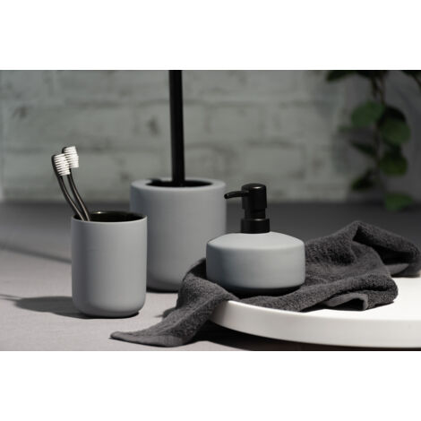 WENKO Distributeur de savon liquide Avellino, capacité de 380 ml ...