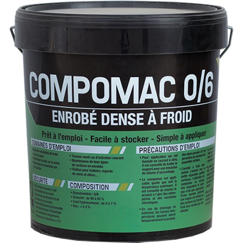 Compomac 0/6 Noir - COMPOMACNOIR