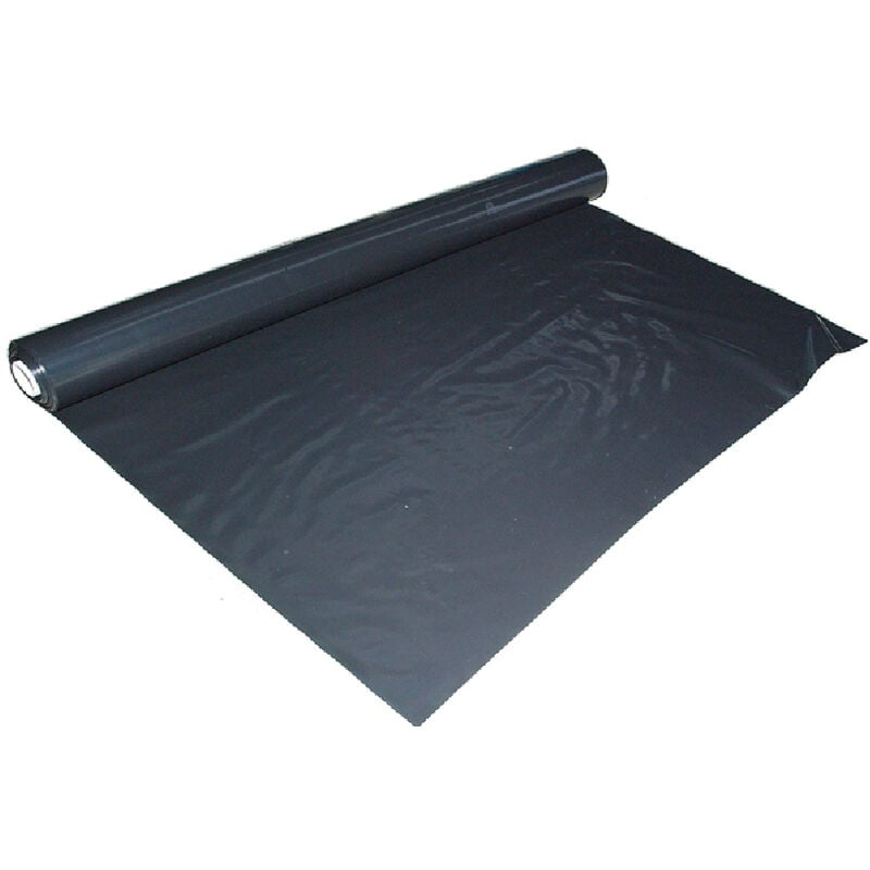 Polyane gris opaque Sacherie de Pantin sous dalle 150 microns - rouleau ...