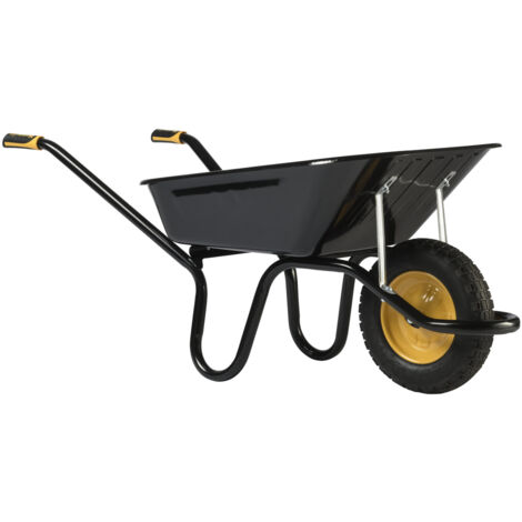 Brouette Haemmerlin 100 l aktiv premium noire roue gonflée 305000006