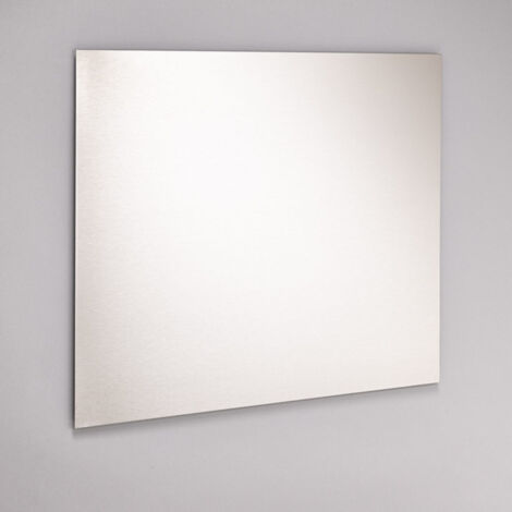 Plaque de protection pour la cuisine rectangulaire inox 65 x 90cm ...