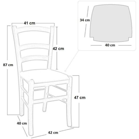 Silla de madera Venezia turquesa con asiento en piel sintética gris tórtola