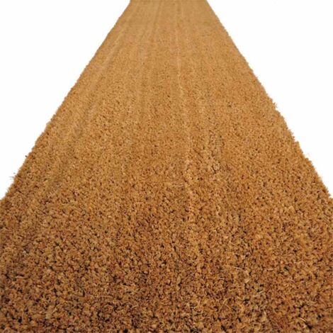 Felpudo clásico en rollo de coco rectangular h 80 cm longitud 10 metros