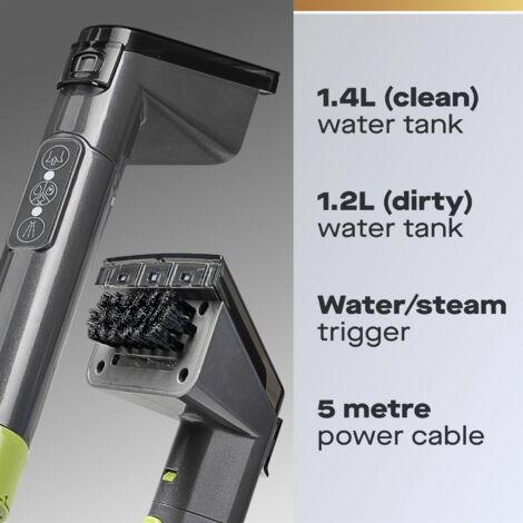 Daewoo Hurricane Aquasteam Spot & Upholstery Cleaner 1300W