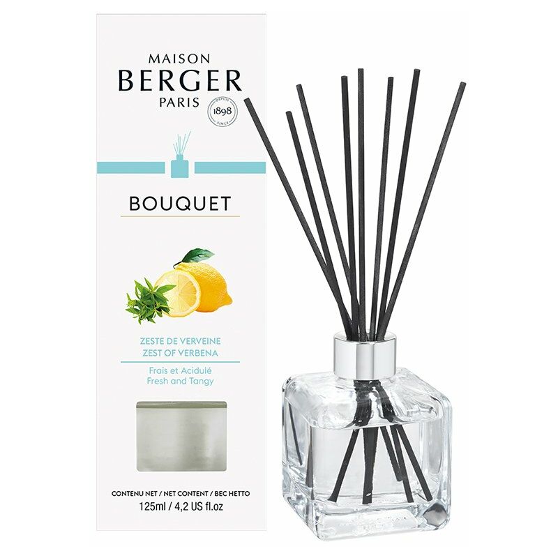 Parfum Berger Duftwürfel Stäbchen Bouquet Cube Zeste de Verveine