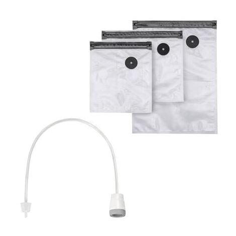 Caso Zip-Adapter Set Adapter Set inkl. Zip-Bags, Adapter & Vakuumschlauch