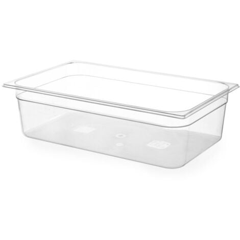 HENDI Gastronorm-Behälter 1/1, Profi Line, GN 1/1, 21L, Transparent, 530x325x(H)150mm